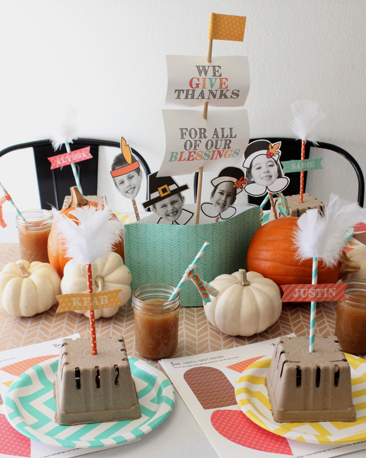 Thankful Turkey Kids Craft - Tonality Designs