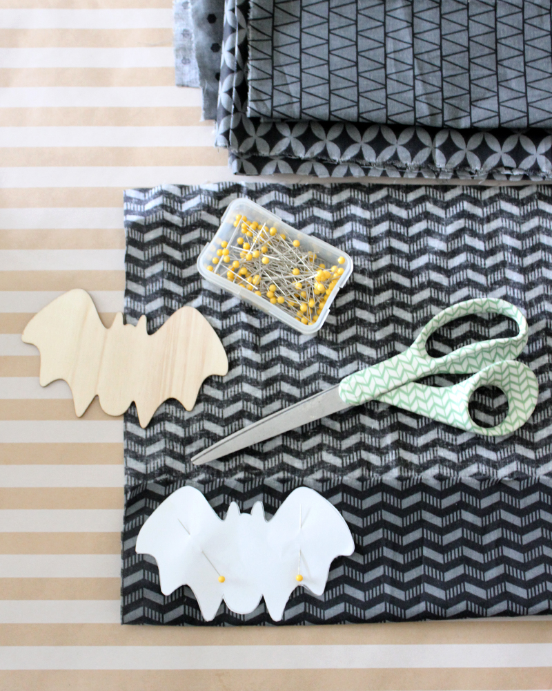 DIY Flying Decoupage Bats - Tonality Designs