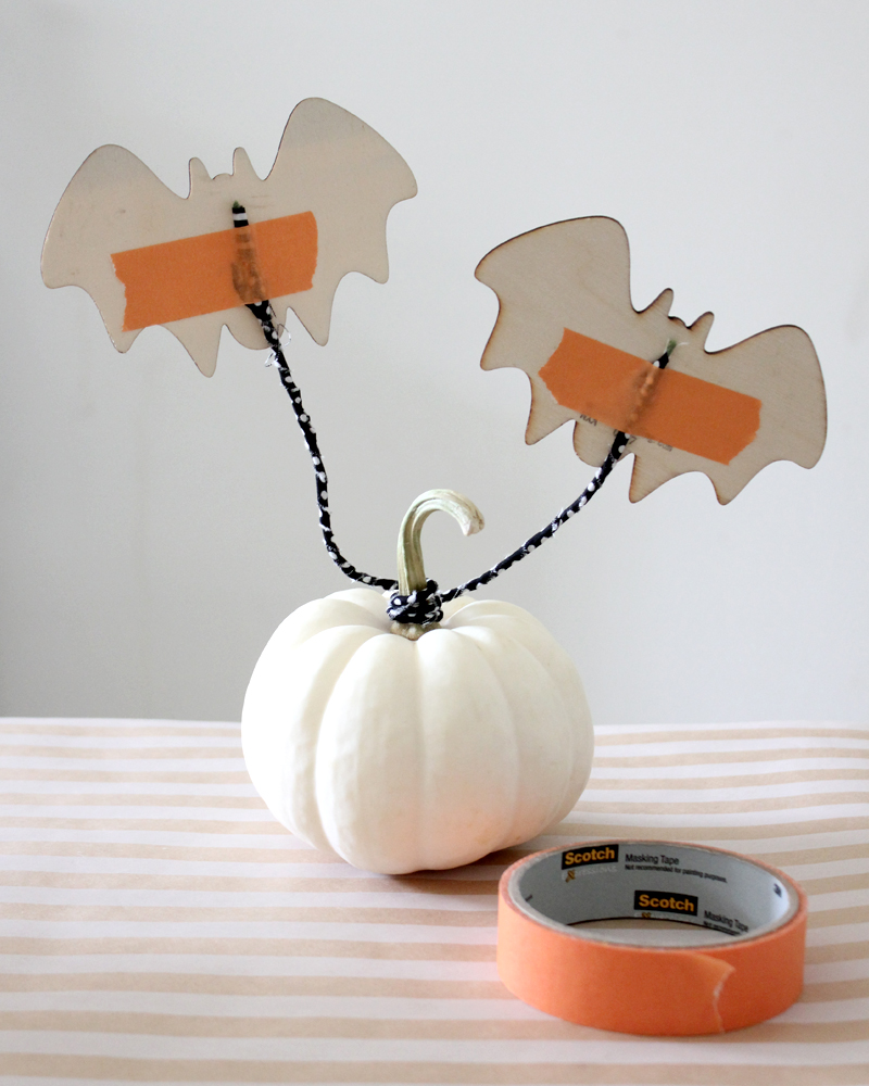 DIY Flying Decoupage Bats - Tonality Designs