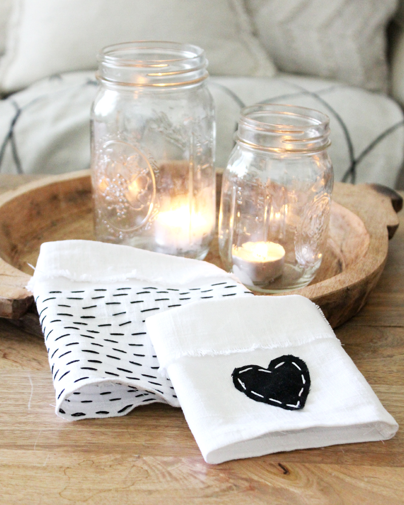 DIY Embroidered Jar & Bottle Covers - Tonality Designs